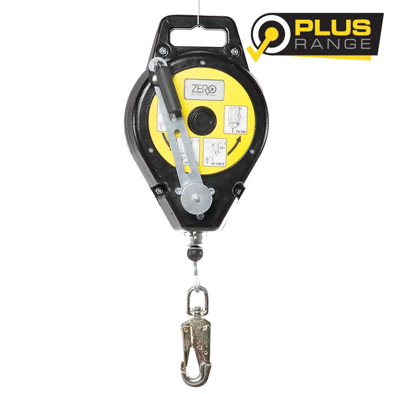 Retractable type 3 Self-locking fall arrester / rescue lifting device ...