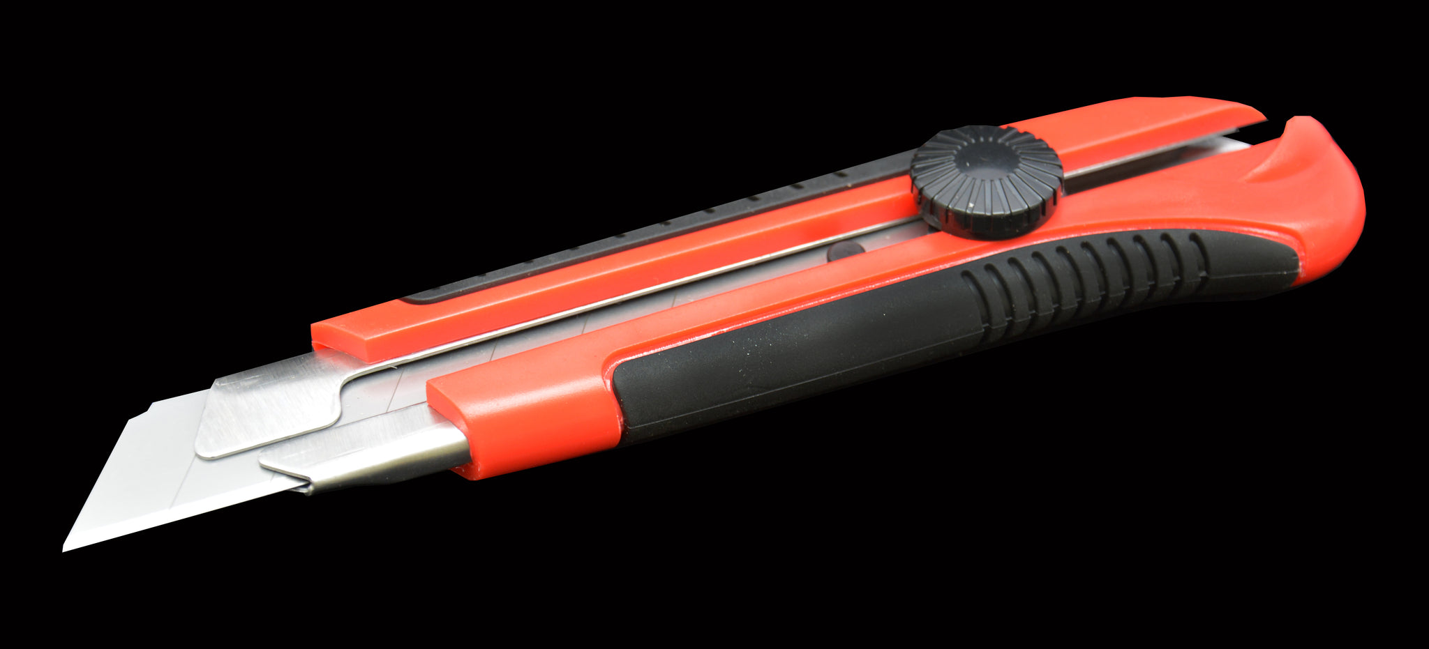 25mm Craft Knife; Red Rubber – Shrinkwrap Supplies